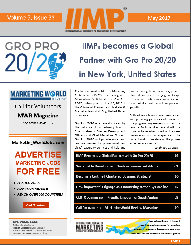 IIMP® Newsletter Archives - IIMP® - International Institute of ...